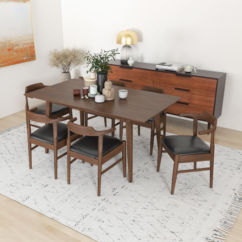 Dartmouth Modern Solid Wood Dining Table And Chair Set Dining Room Furniture Set